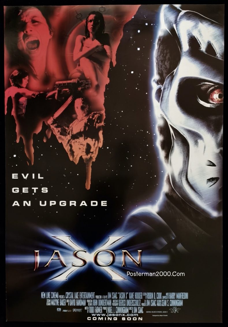 Jason X เจสัน โหดพันธุ์ใหม่ ศุกร์ 13 X (แบบที่ 2) – Posterman 2000