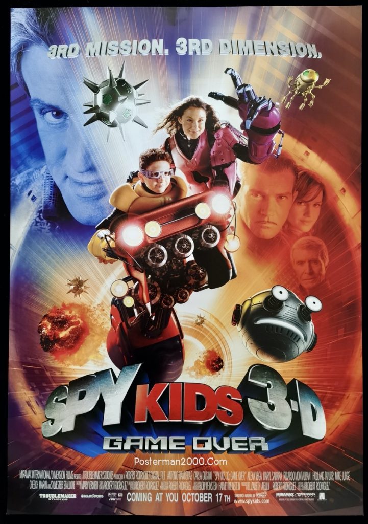Spy Kids 3-D : Game Over พยัคฆ์ไฮเทค 3 มิติ – Posterman 2000