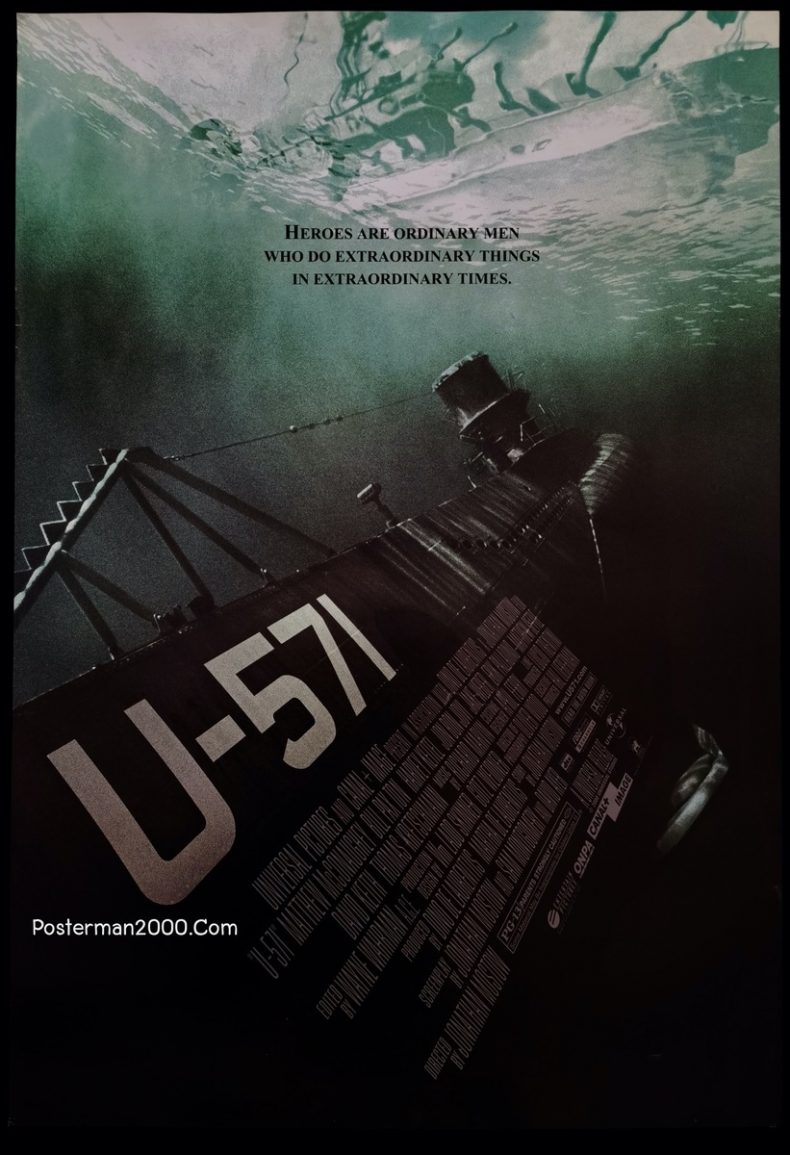 U-571 อู-571 ดิ่งเด็ดขั้วมหาอำนาจ – Posterman 2000