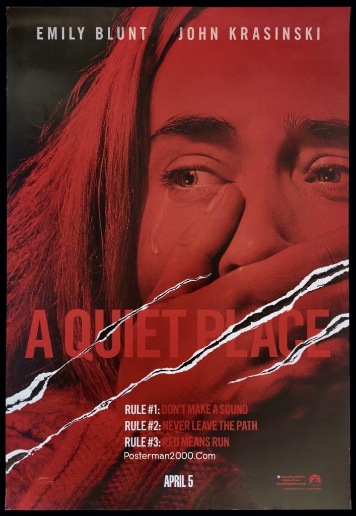 A Quiet Place ดินแดนไร้เสียง – Posterman 2000