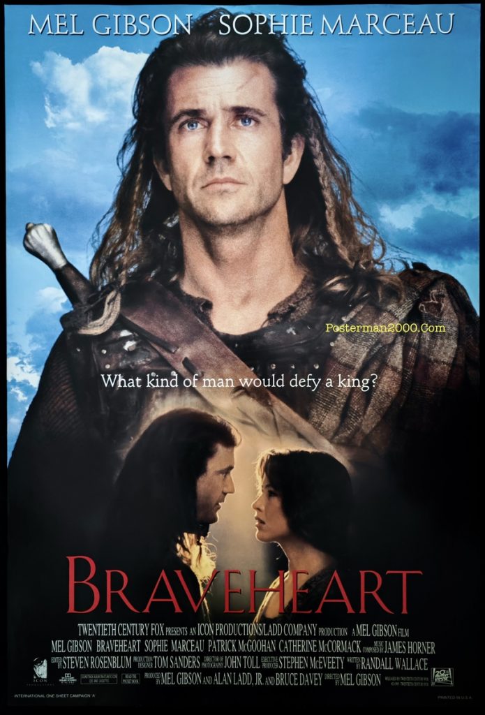 Braveheart วีรบุรุษหัวใจมหากาฬ (แบบโรแมนติก) – Posterman 2000