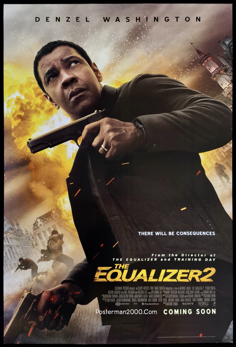 มัจจุราชไร้เงา ภาค 2 แบบที่ 2 The Equalizer 2 – Posterman 2000