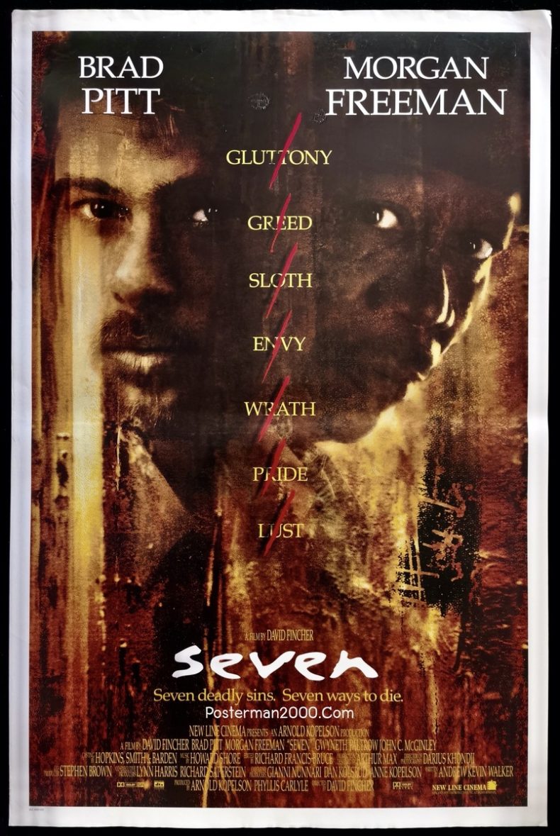 seven เซเว่น เจ็ดข้อต้องฆ่า – Posterman 2000