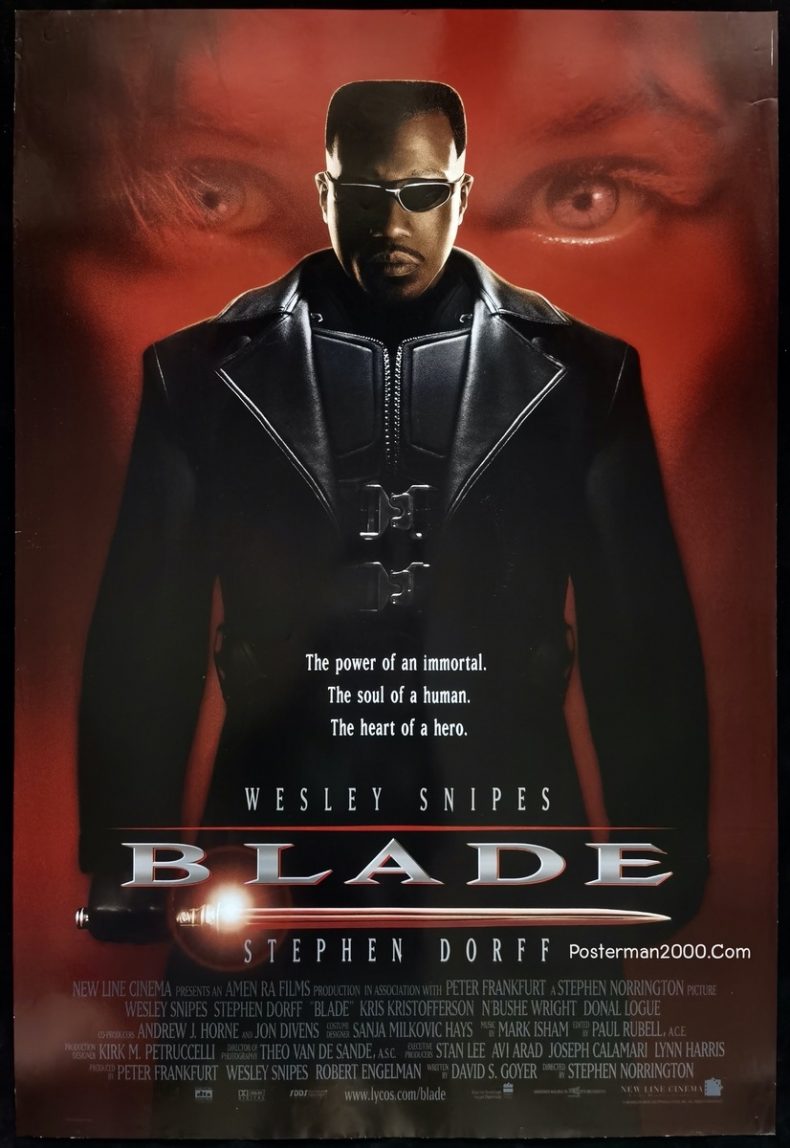 Blade เบลด พันธุ์ฆ่าอมตะ (แบบที่2) – Posterman 2000
