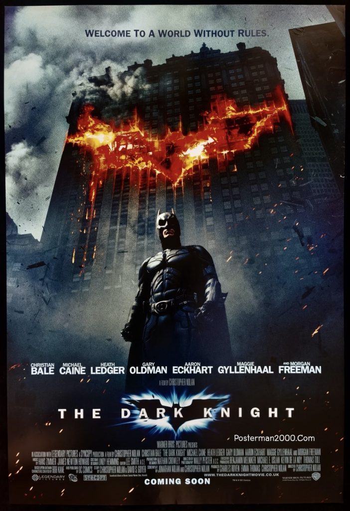 Batman – The Dark Knight แบทแมน อัศวินรัตติกาล (แบบแรก) – Posterman 2000