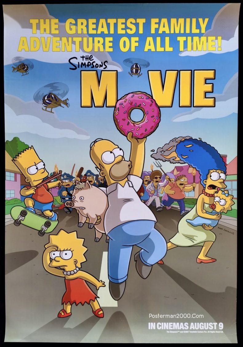 Simpsons Movie,The เดอะ ซิมป์สัน มูฟวี่ – Posterman 2000