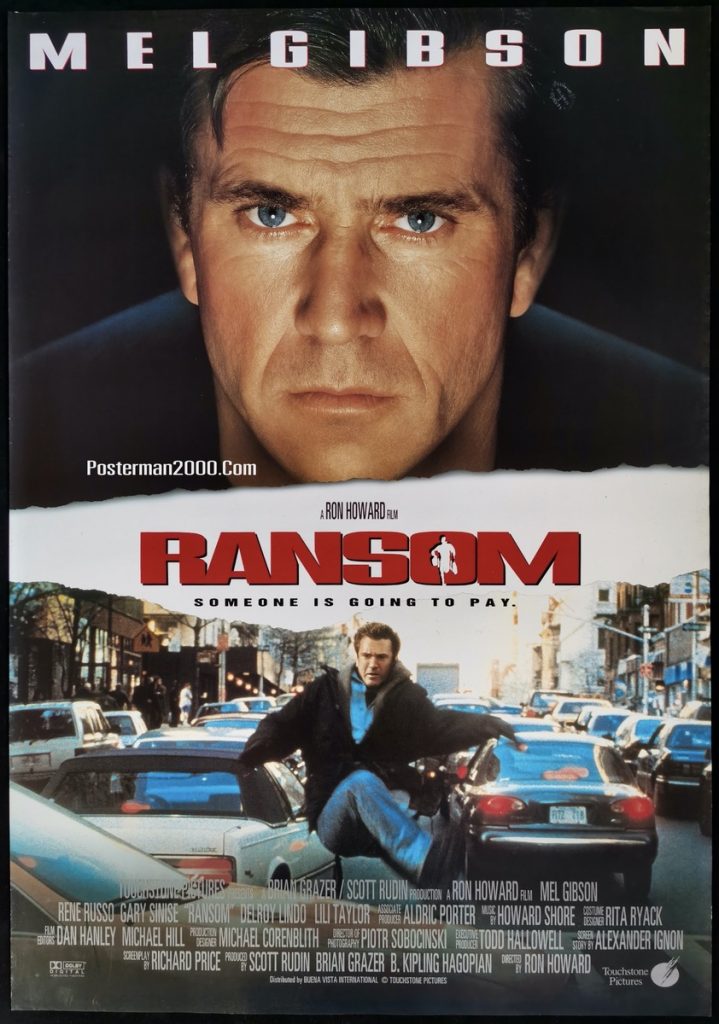 Ransom แรนซั่ม ค่าไถ่เฉือนคม (ไทย) – Posterman 2000