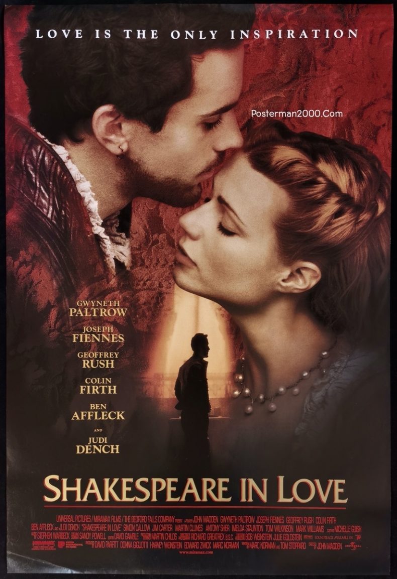 Shakespeare in Love กำเนิดรักก้องโลก (แบบแรก) – Posterman 2000