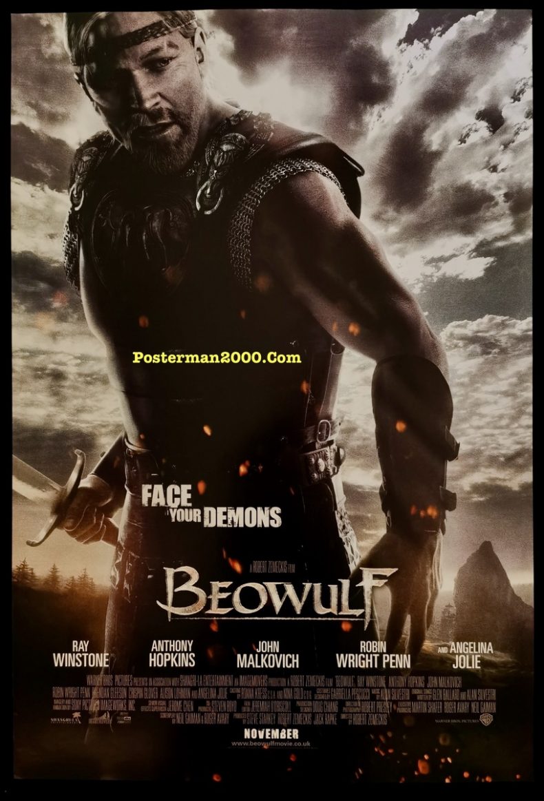 Beowulf เบวูล์ฟ ขุนศึกโค่นอสูร (แบบที่ 2) – Posterman 2000
