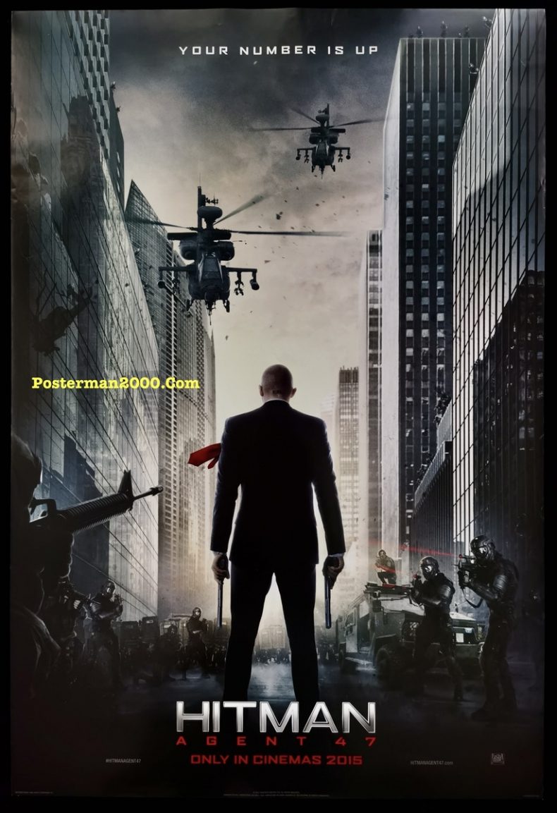 Hitman : Agent 47 ฮิทแมน : สายลับ 47 (แบบแรก) – Posterman 2000