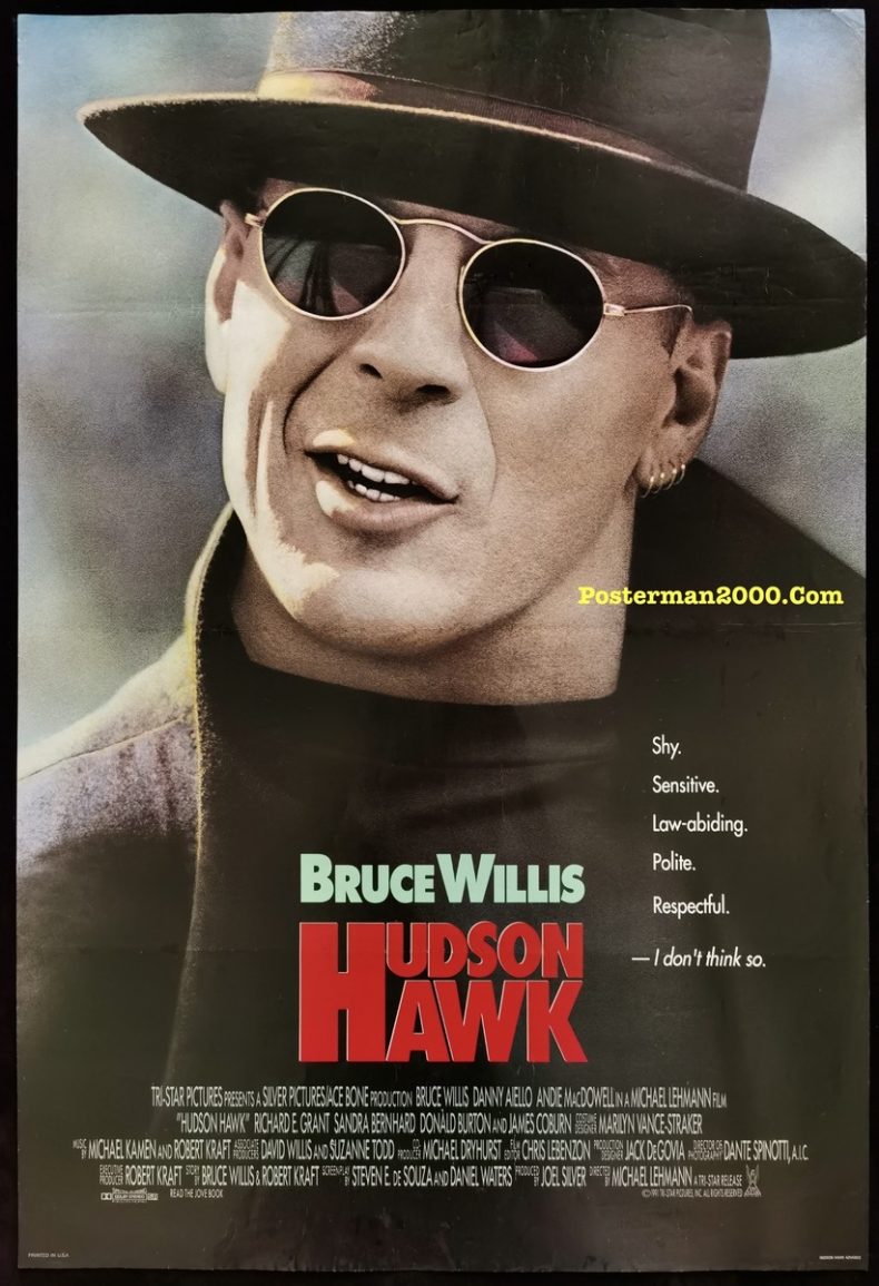 Hudson Hawk เหยี่ยวแซงค์มือเทวดา – Posterman 2000