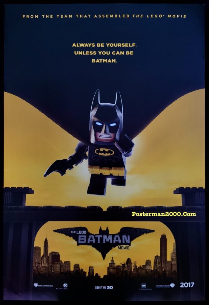 Lego Batman Movie,The เดอะ เลโก้ แบทแมน มูฟวี่ (แบบแรก) – Posterman 2000