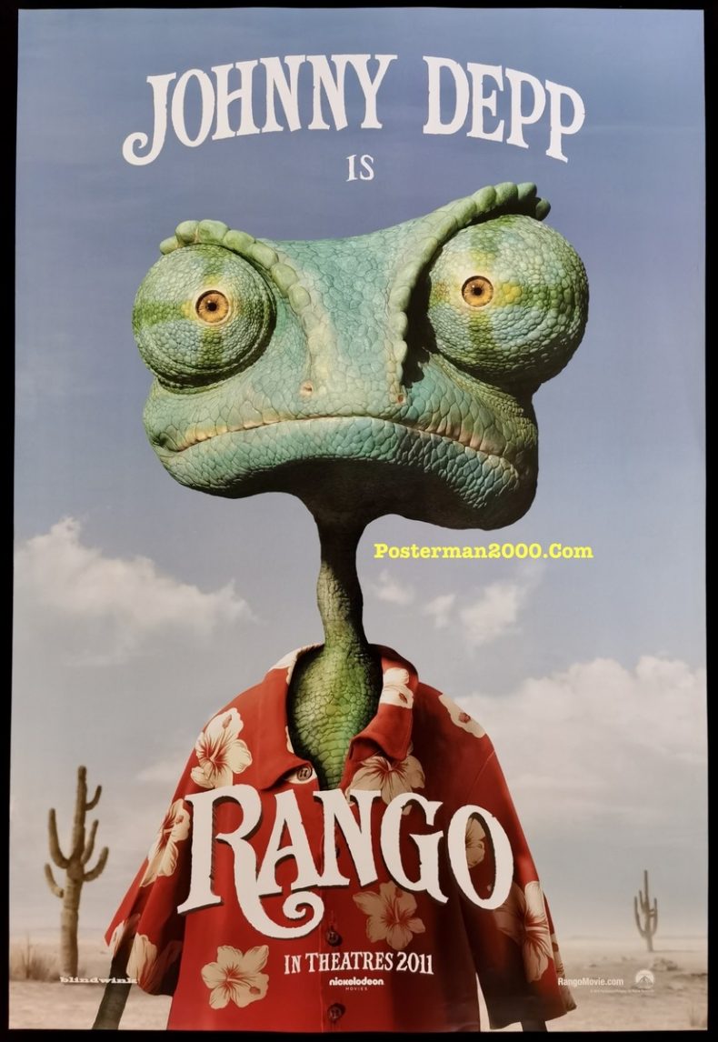 Rango แรงโก้ ฮีโร่ทะเลทราย – Posterman 2000