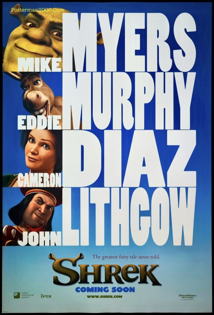 Shrek เชร็ค (แบบแรก) – Posterman 2000