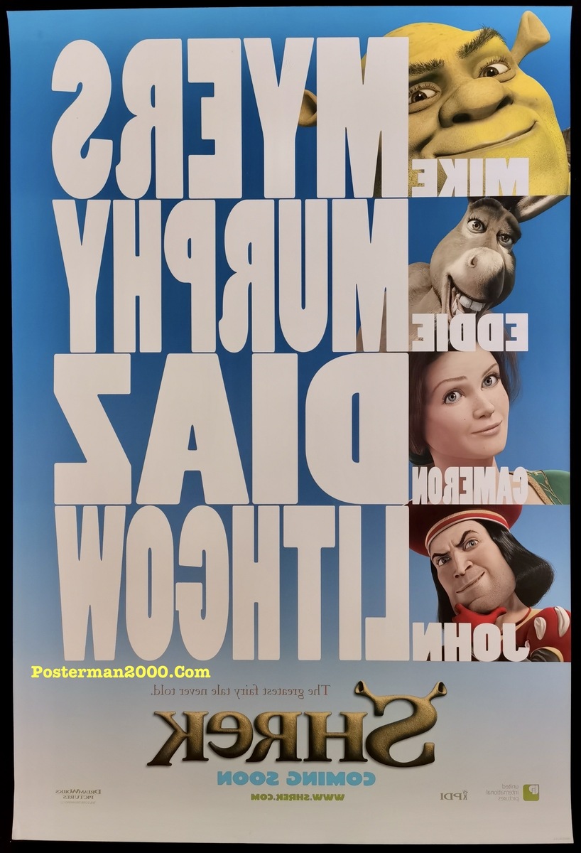 Shrek เชร็ค (แบบแรก) – Posterman 2000