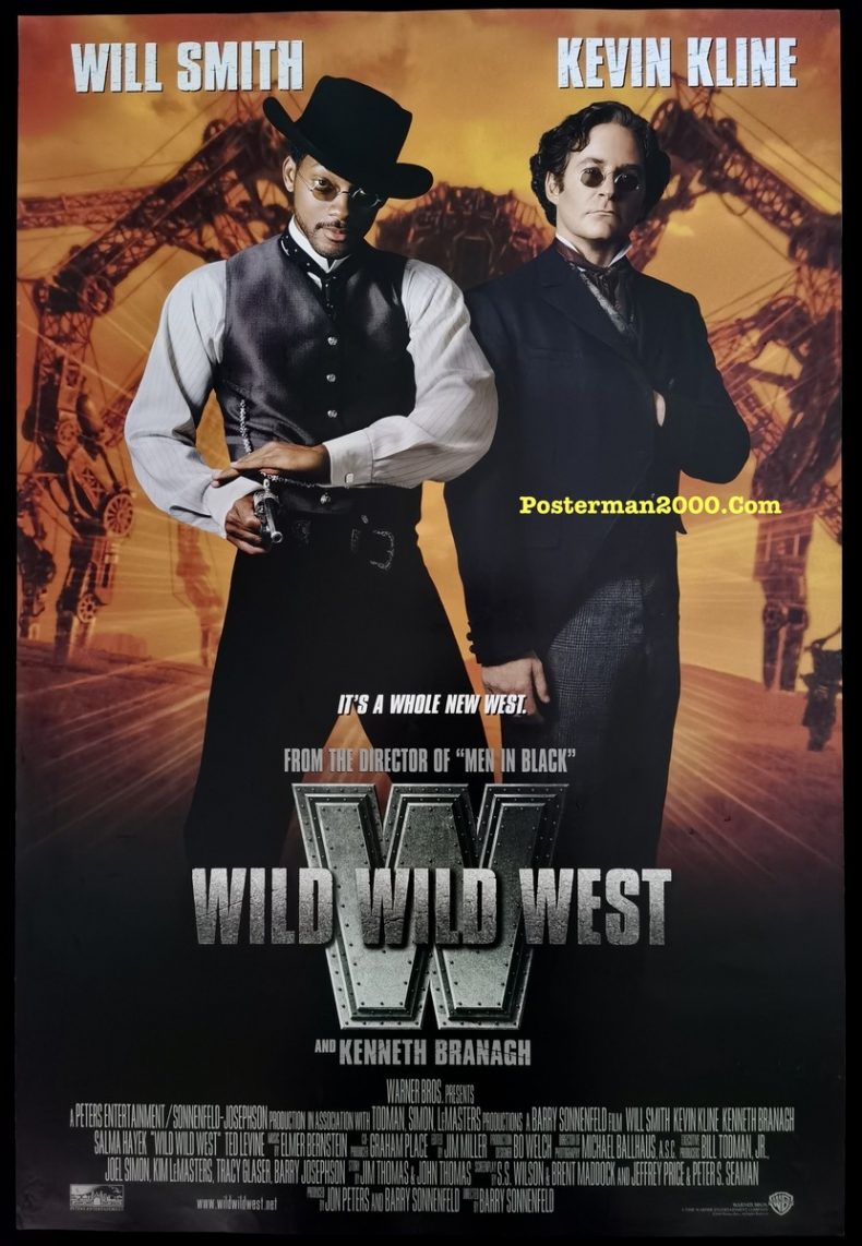 Wild Wild West ไวลด์ ไวลด์ เวสต์ คู่พิทักษ์ปราบอสูรเจ้าโลก (แบบที่ 2) – Posterman 2000
