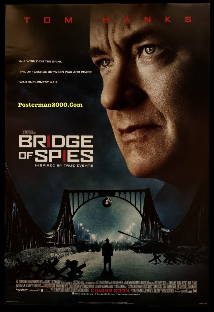 Bridge of Spies บริดจ์ ออฟ สปายส์ จารชนเจรจาทมิฬ (แบบแรก) – Posterman 2000
