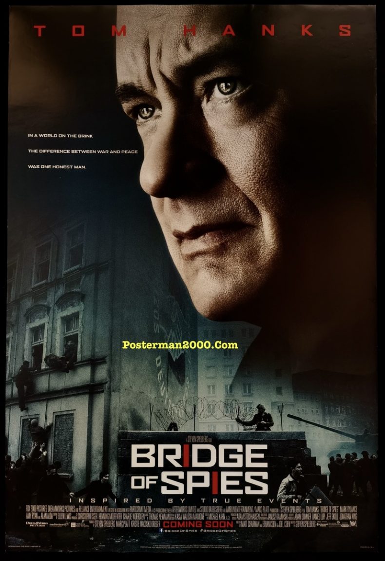 Bridge of Spies บริดจ์ ออฟ สปายส์ จารชนเจรจาทมิฬ (แบบที่ 2) – Posterman ...