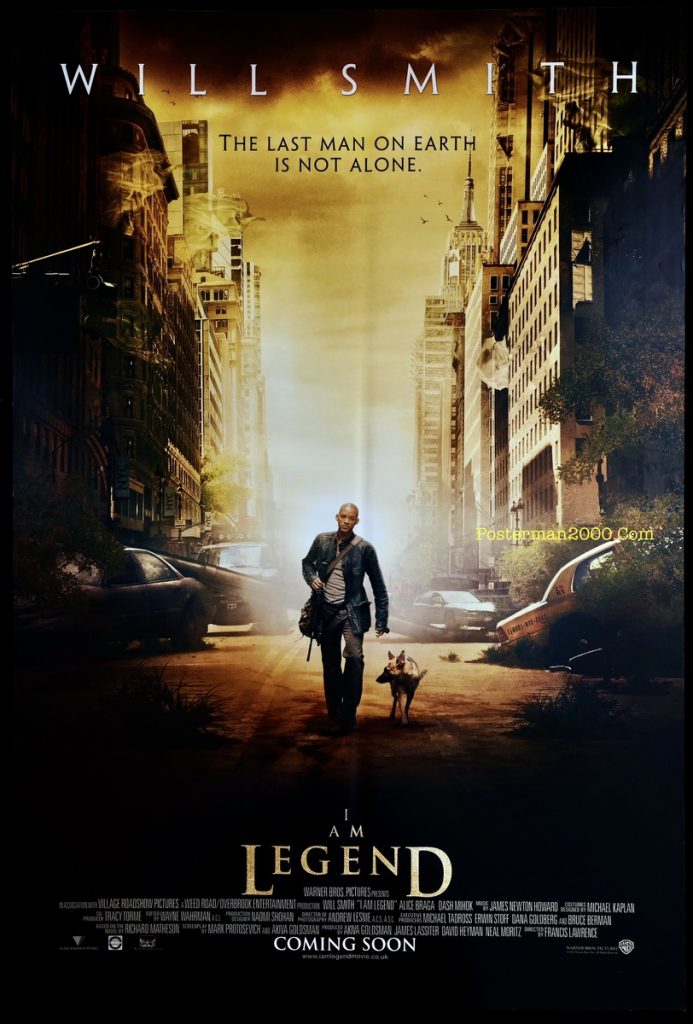 I Am Legend ไอ แอม เลเจนด์ ข้าคือตำนานพิฆาตมหากาฬ (แบบที่ 2) – Posterman 2000