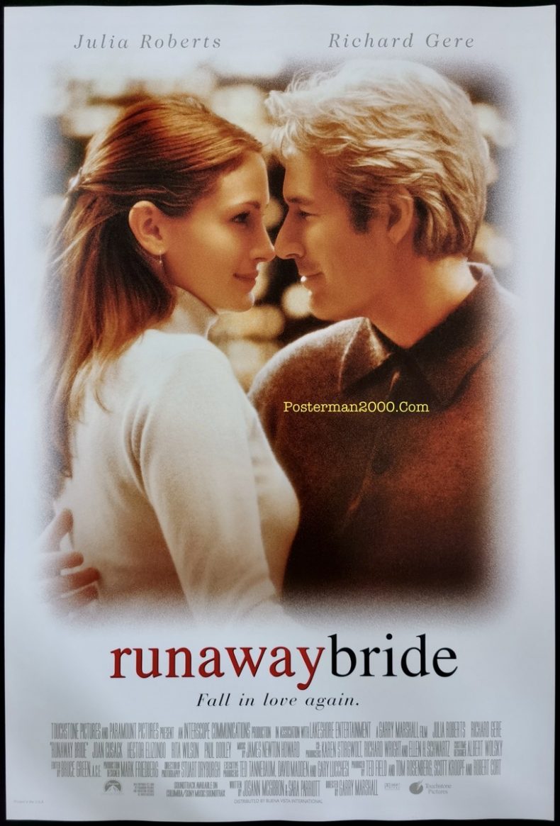 Runaway Bride สาวกลัวฝน อลวนทุกวิวาห์ (แบบแรก) – Posterman 2000