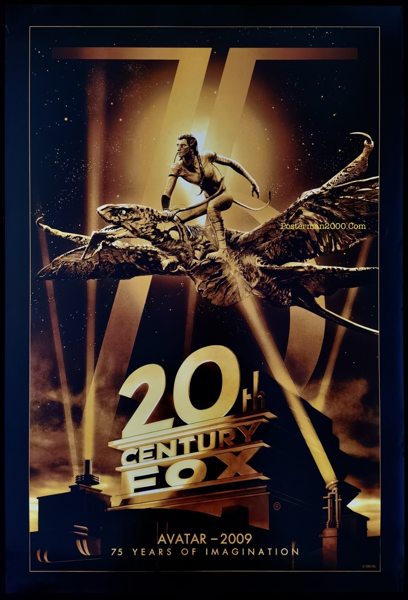 Avatar อวตาร (แบบ ครบรอบ 75 ปี 20th Century Fox 2010) – Posterman 2000