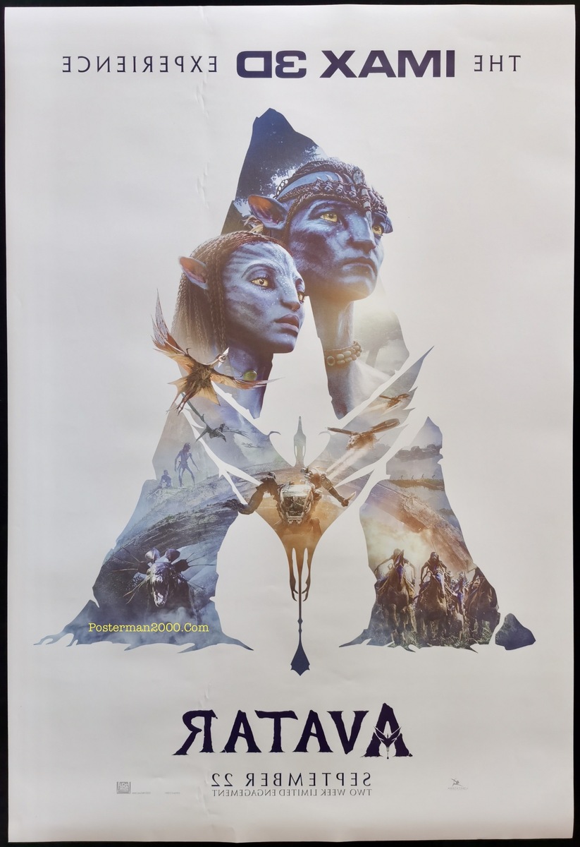 Avatar อวตาร (แบบกลับมาฉายใหม่ IMAX 3D 2022) – Posterman 2000