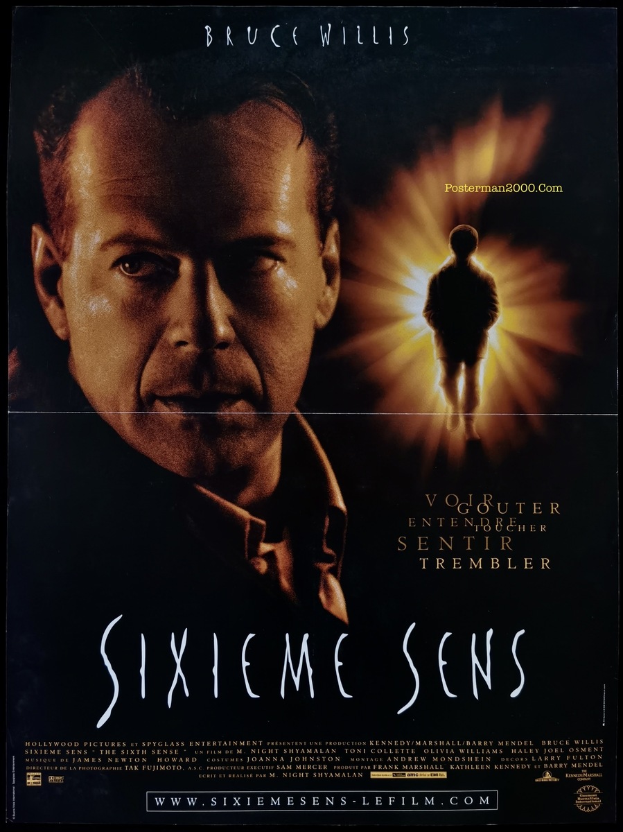Sixth Sense,The ซิกซ์เซ้นส์…สัมผัสสยอง (แบบที่ 2 ฝรั่งเศส) – Posterman 2000