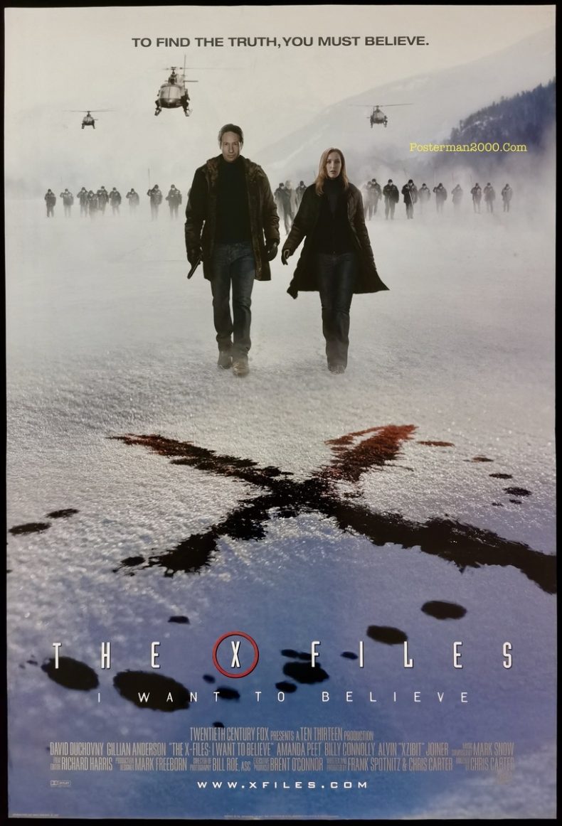 X Files: I Want to Believe,The ดิ เอ็กซ์ ไฟล์: ความจริงที่ต้องเชื่อ – Posterman 2000