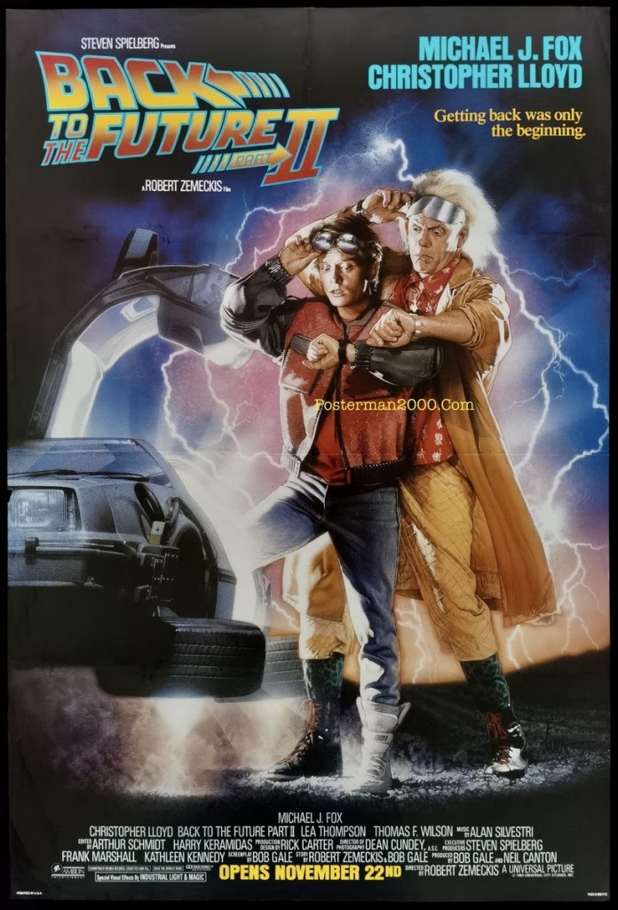 Back to the Future II เจาะเวลาหาอดีต ภาค 2 (แบบที่ 3) – Posterman 2000