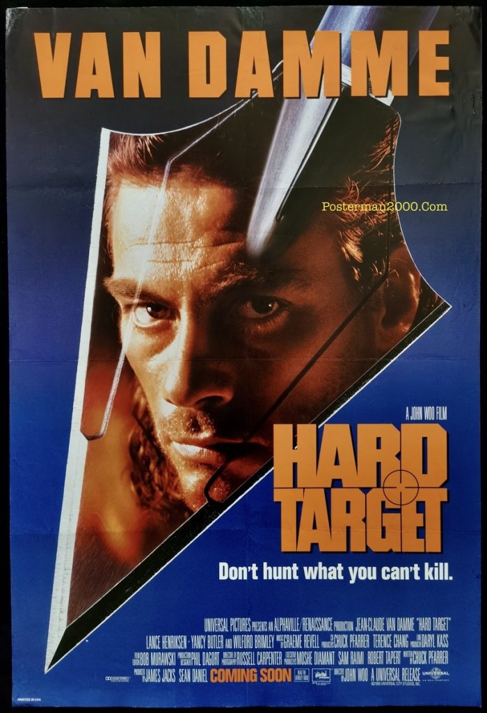 Hard Target ฮาร์ดทาร์เก็ต คนแกร่งทะลวงเดี่ยว – Posterman 2000