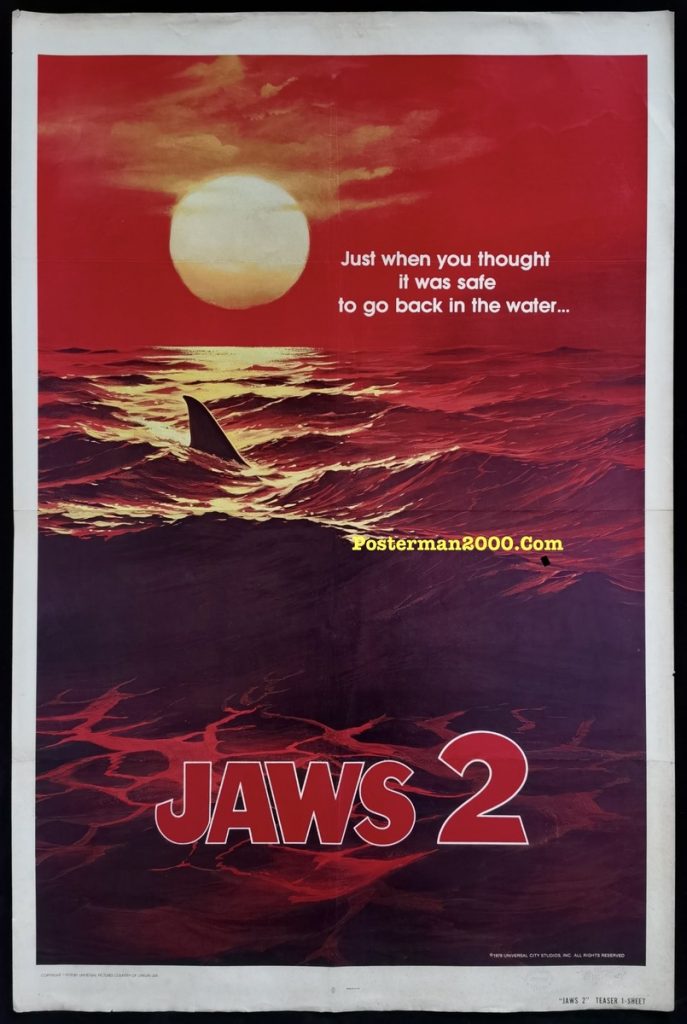 Jaws 2 จอว์ส ภาค 2 (แบบแรก) – Posterman 2000