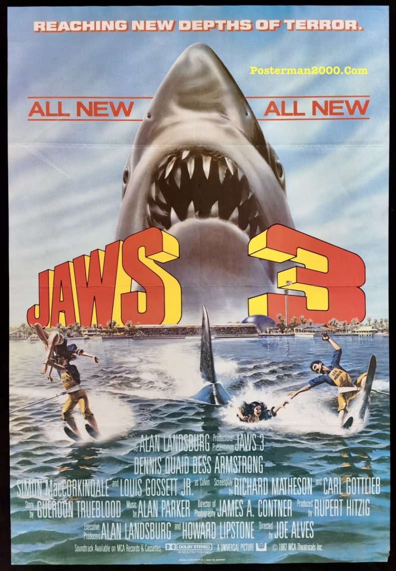 Jaws 3-D จอว์ส 3 3มิติ – Posterman 2000