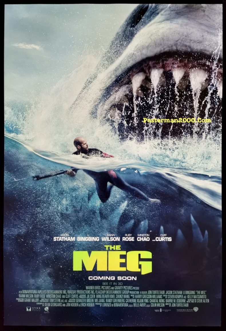 Meg,The เม็ก โคตรหลามพันล้านปี (แบบที่ 3) – Posterman 2000