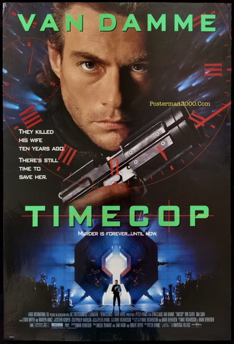 Timecop ไทม์คอป ตำรวจเหล็กล่าพลิกมิติ – Posterman 2000