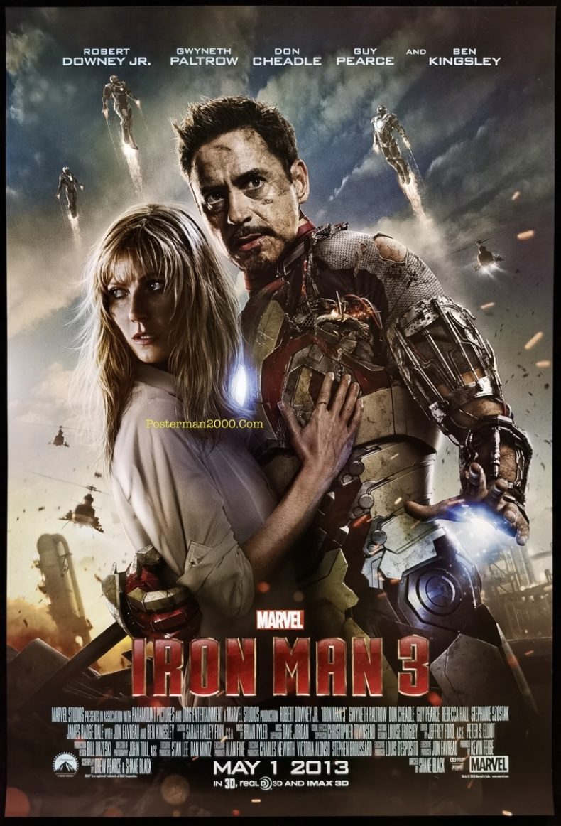 Iron Man 3 ไอรอน แมน 3 (แบบที่ 3) – Posterman 2000