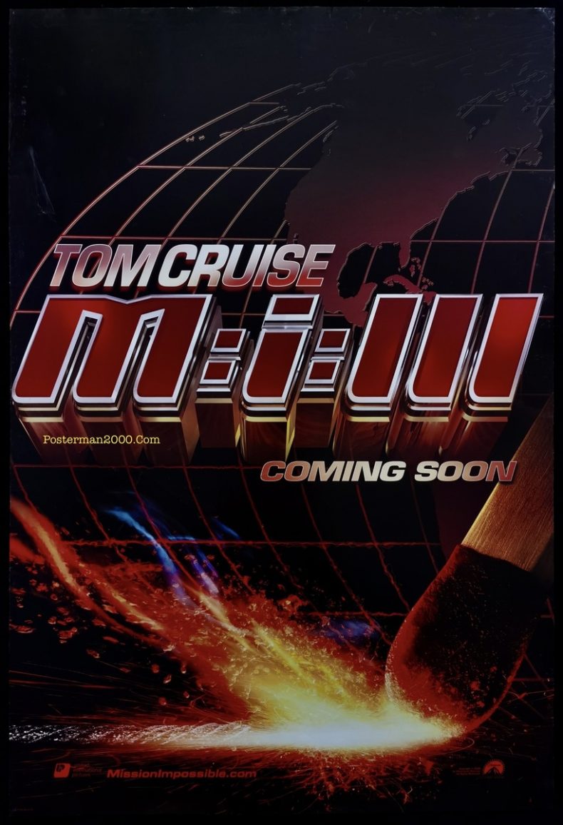 Mission: Impossible III มิชชั่น อิมพอสซิเบิ้ล 3 (แบบแรก) – Posterman 2000