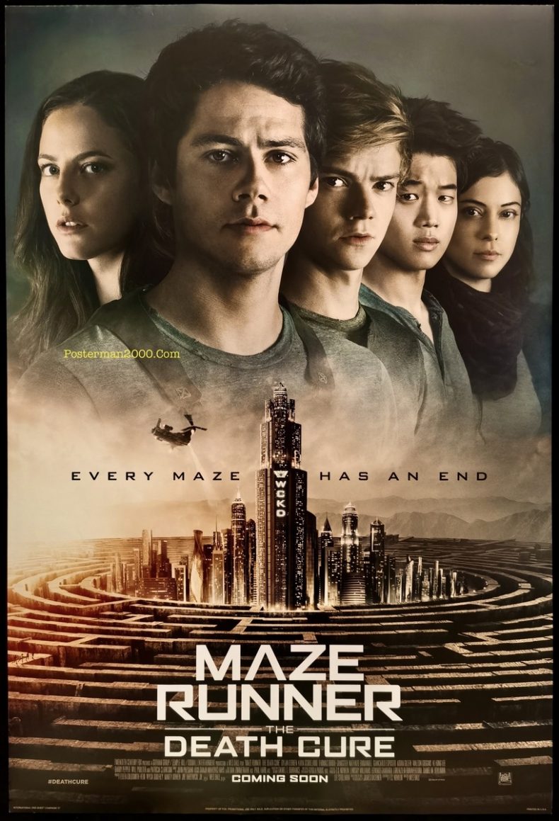 Maze Runner: The Death Cure เมซ รันเนอร์ ไข้มรณะ – Posterman 2000