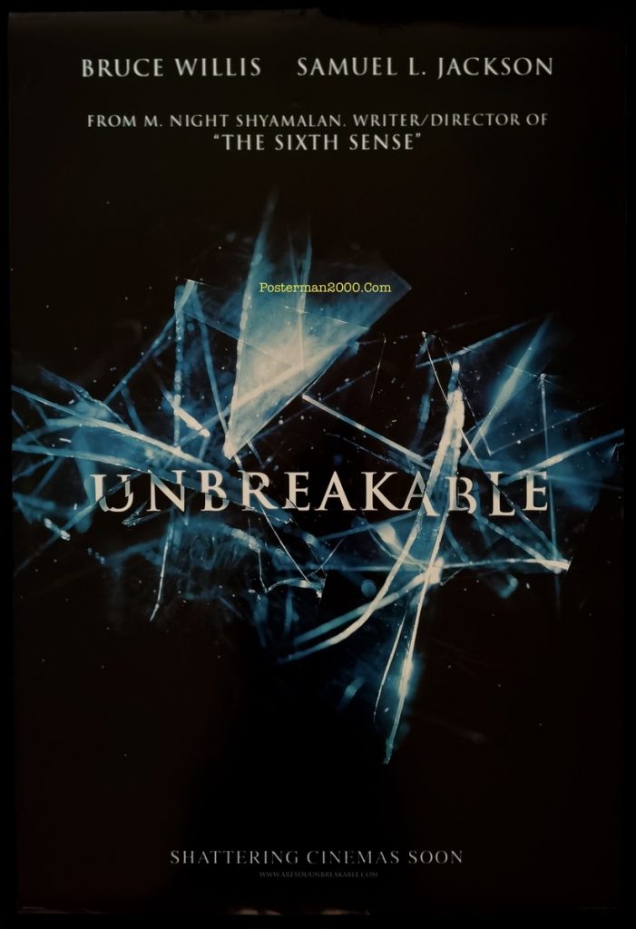 Unbreakable เฉียด…ชะตาสยอง (แบบแรก) – Posterman 2000