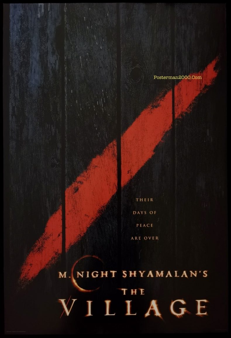 Village ,The หมู่บ้านสาปสยอง (แบบแรก) – Posterman 2000