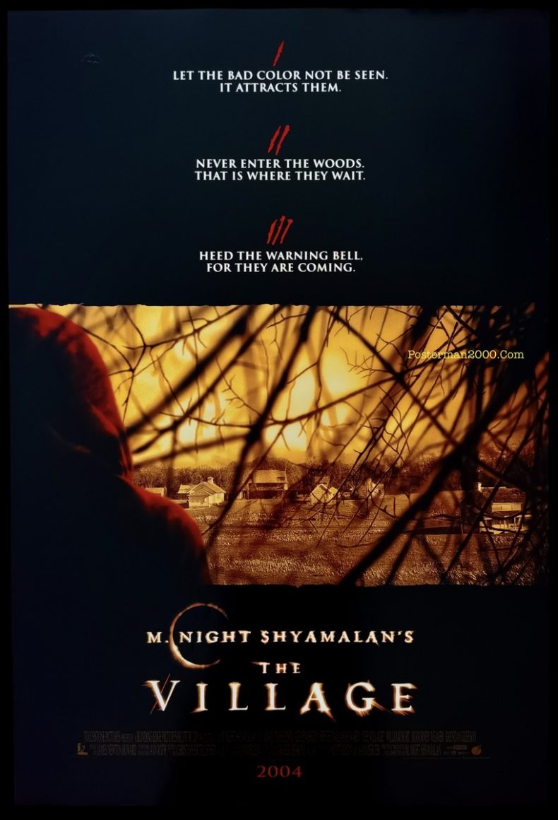 Village ,The หมู่บ้านสาปสยอง (แบบที่ 2) – Posterman 2000