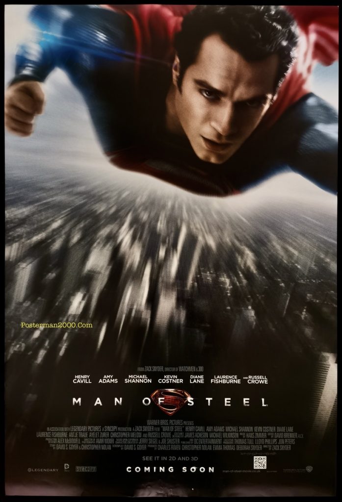 Superman – Man of Steel บุรุษเหล็กซูเปอร์แมน (แบบที่ 3) – Posterman 2000