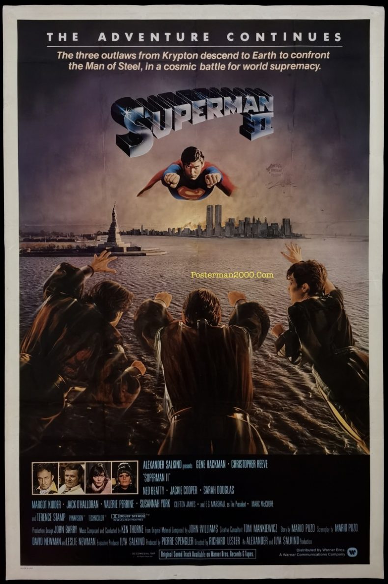 Superman II ซูเปอร์แมน 2 (1 Sheet) – Posterman 2000