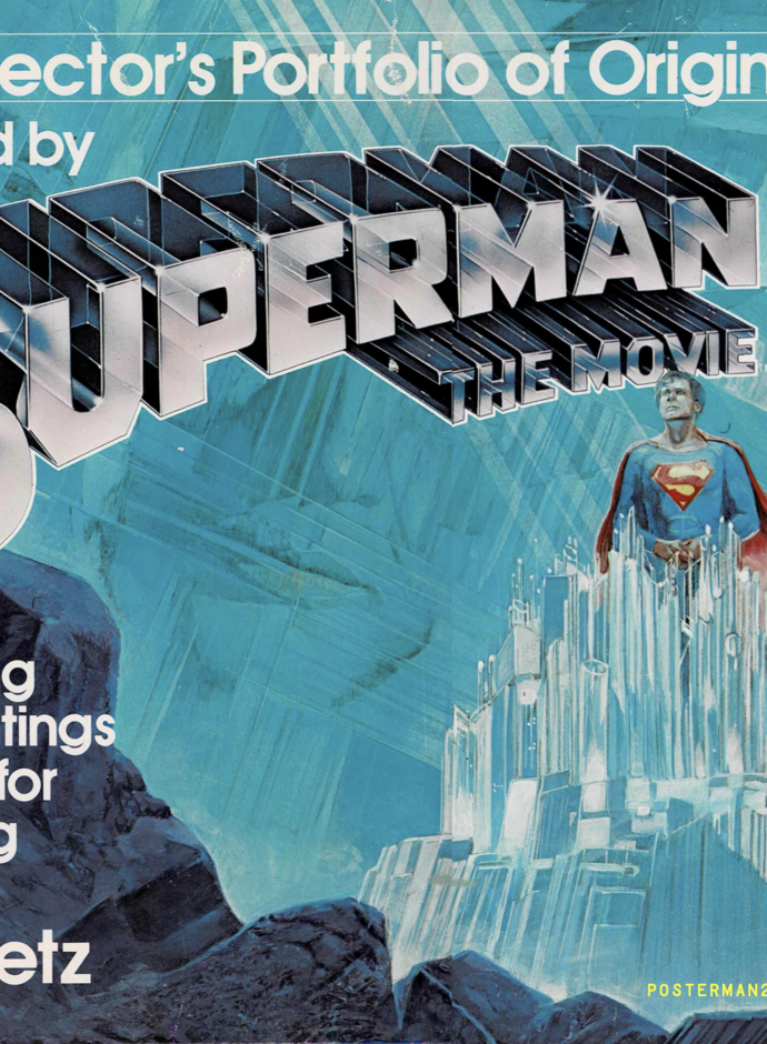 Superman: The Movie ซูเปอร์แมน (Jumbo Window Card) Set 5 ใบ – Posterman ...