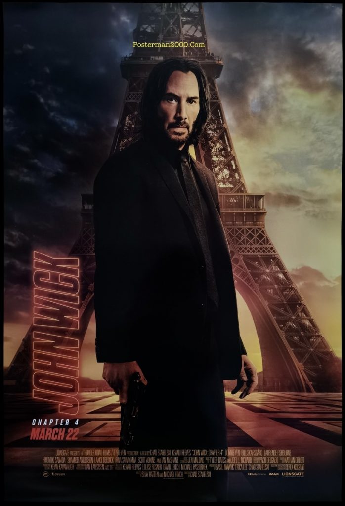 John Wick: Chapter 4 จอห์น วิค แรงกว่านรก 4 (แบบที่ 2) – Posterman 2000