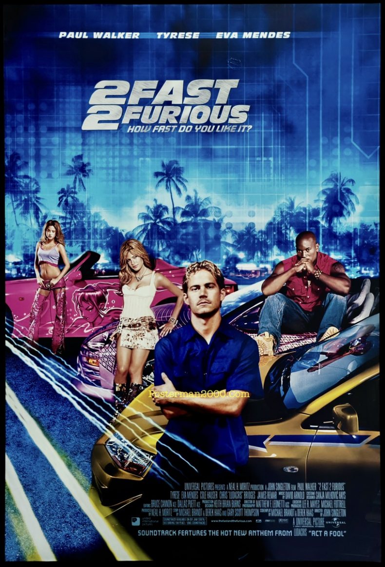 Fast and the Furious 2 : 2 Fast 2 Furious เร็วคูณสอง ดับเบิ้ลแรงท้านรก ...