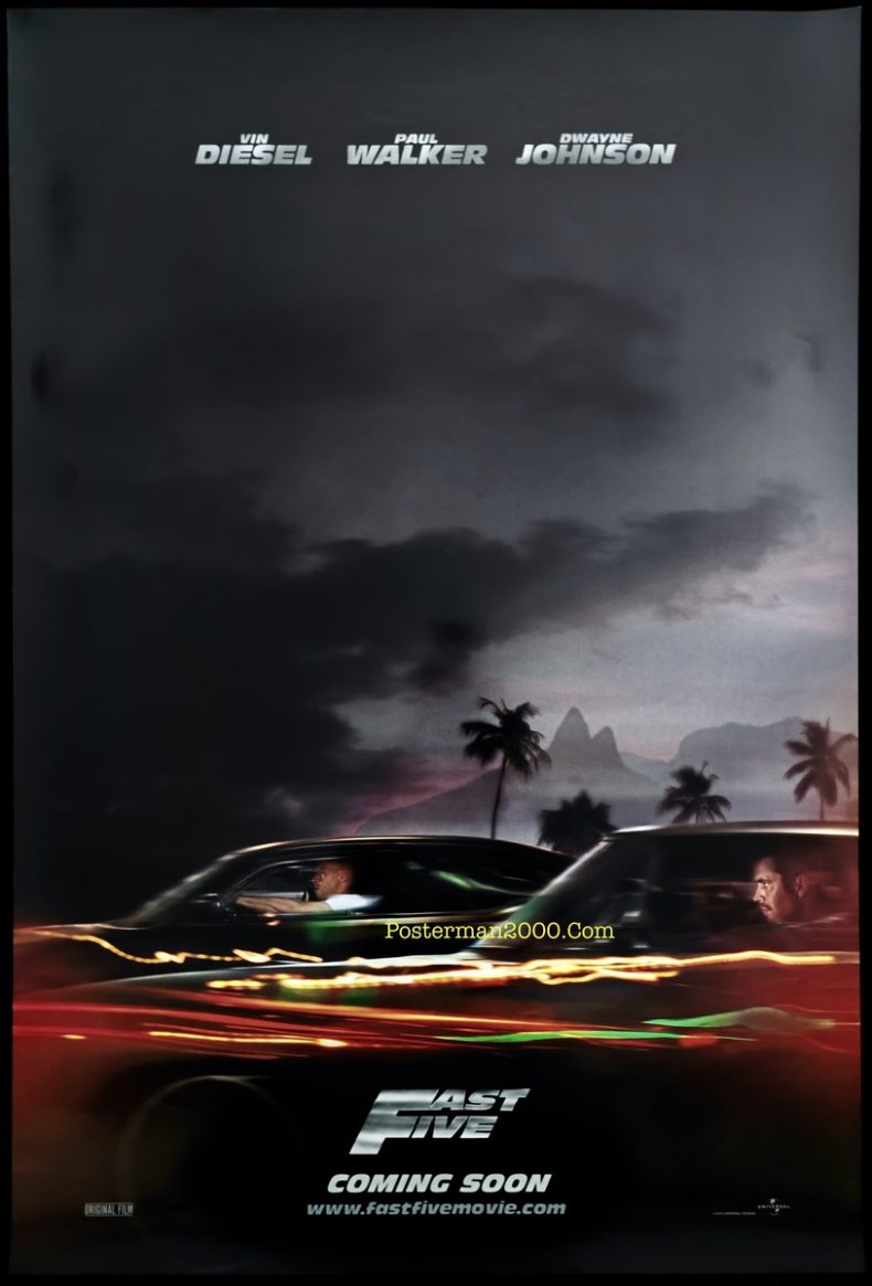 Fast and the Furious 5 : Fast Five เร็ว…แรงทะลุนรก 5 (แบบแรก ...