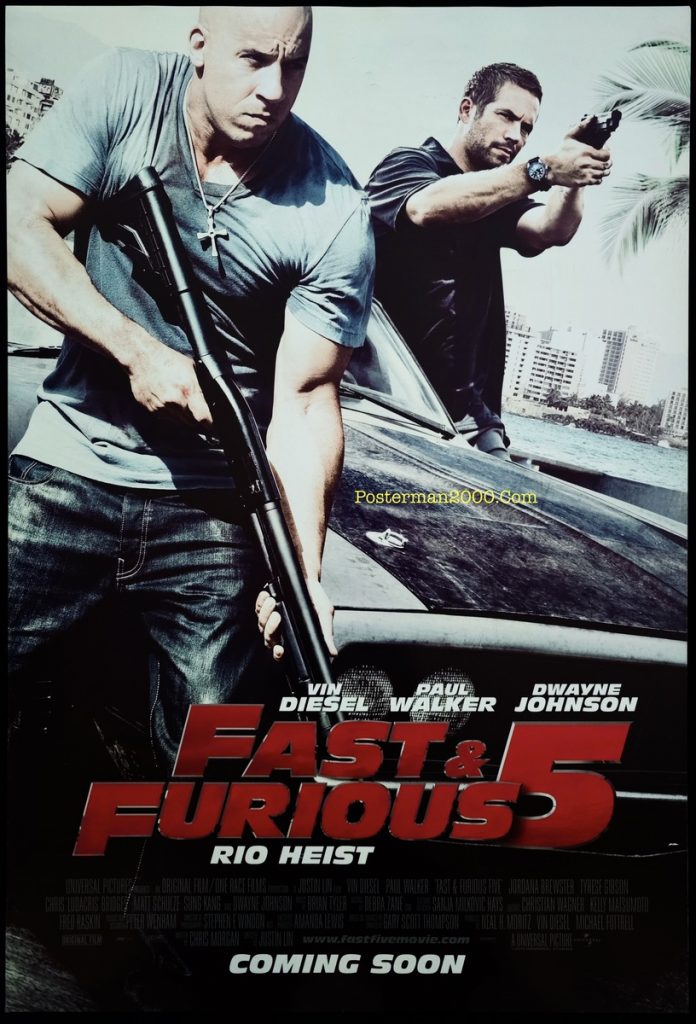 Fast and the Furious 5 : Fast Five เร็ว…แรงทะลุนรก 5 (แบบที่ 2 ...