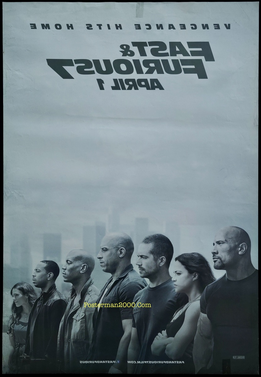 Fast and the Furious 7 : Furious 7 เร็ว…แรงทะลุนรก 7 (แบบที่ 2) ขาด ...