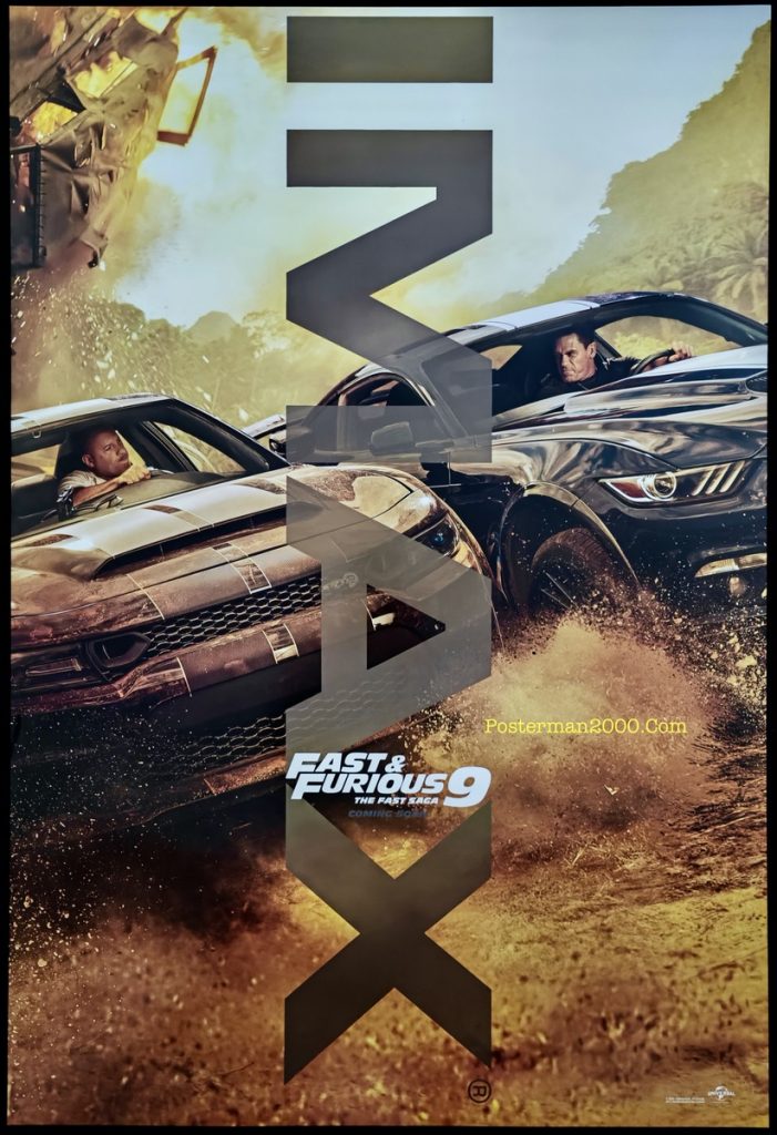 Fast and the Furious 9 : F9 เร็ว…แรงทะลุนรก 9 (แบบ IMAX) – Posterman 2000