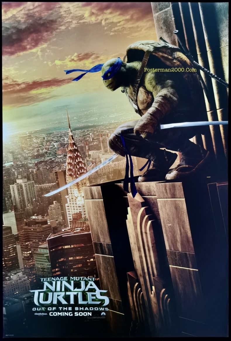 Teenage Mutant Ninja Turtles: Out of the Shadows เต่านินจา: จากเงาสู่ฮีโร่ (แบบแรก) – Posterman 2000